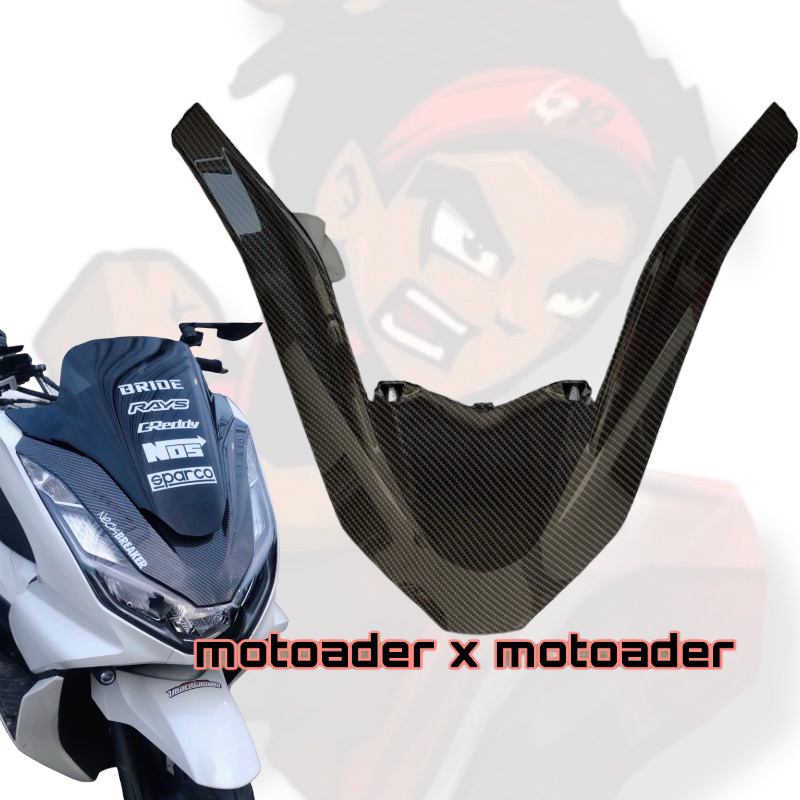 (rinj carbon) Pcx160 Big U Carbon hydrodip Big V Pcx 160 | Shopee ...