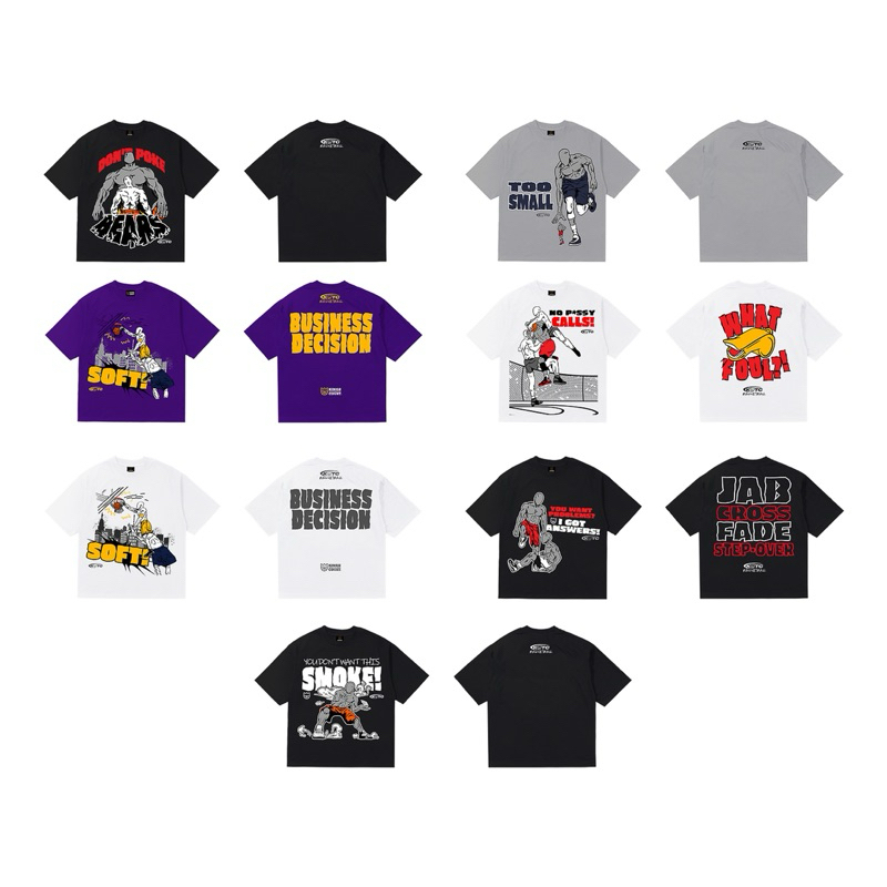 KOTC “AND1 Mixtape” Streetball Collection Trashtalk Tees for Men ...