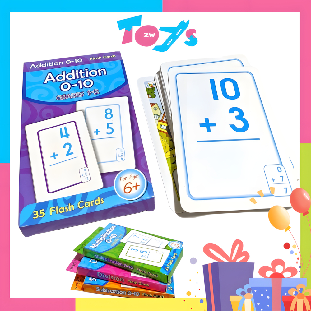 Gift Set Flashcards Flash Card Early Learning Pocket Cards For ...