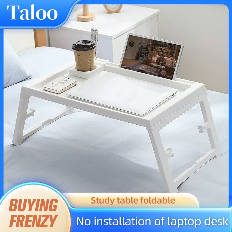 ICON Study Table Laptop Table Foldable Mini Computer Desk Study Home ...