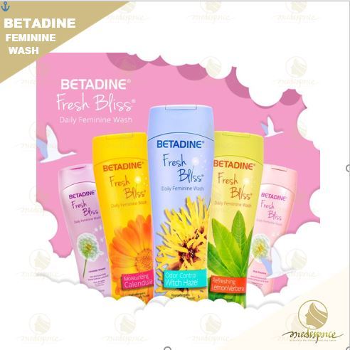 Betadine Fresh Bliss Daily Feminine Wash 250ml/150ml/60ml | Shopee ...