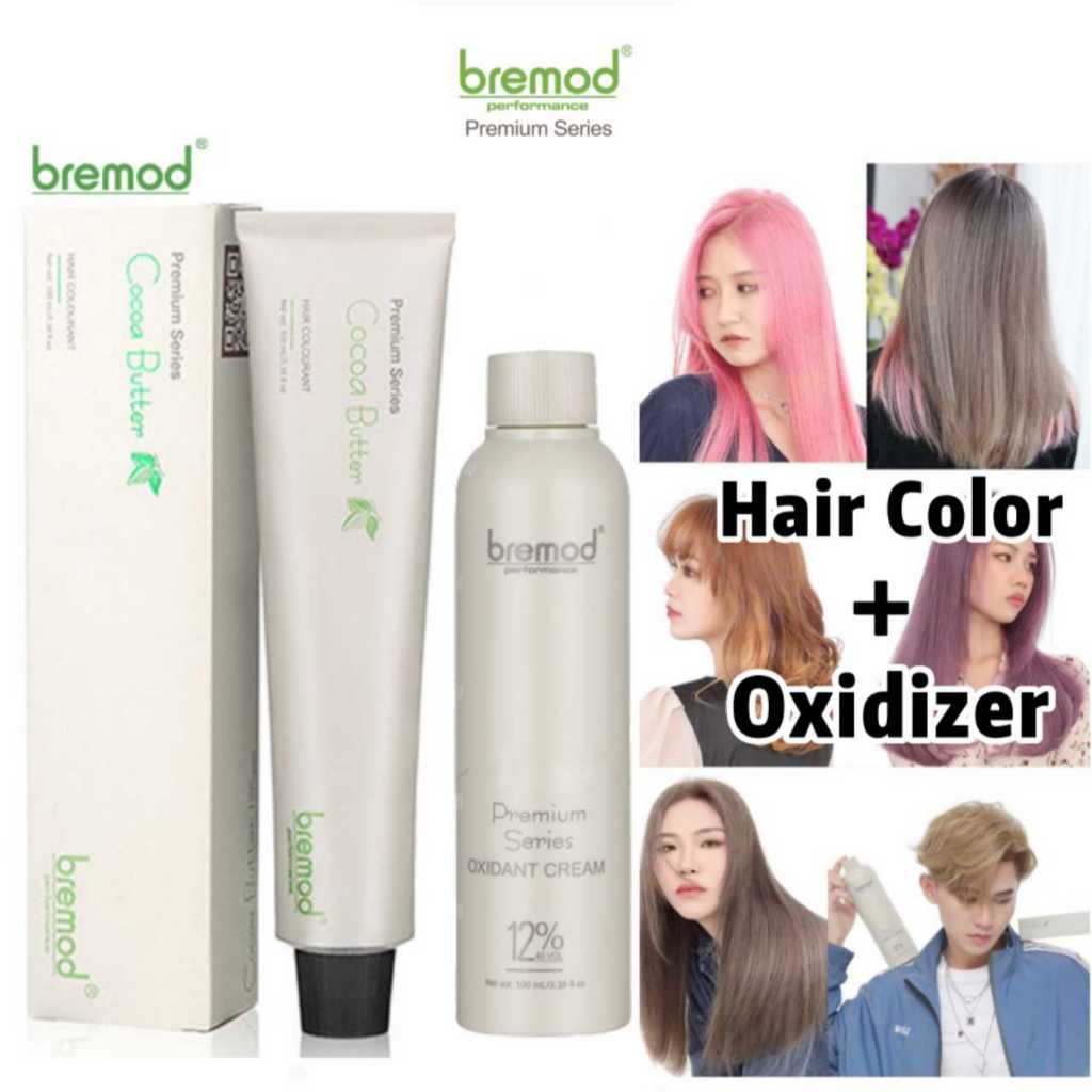 Bremod Premium Hair Color 100ml With Oxidizer 100ml | Shopee Philippines