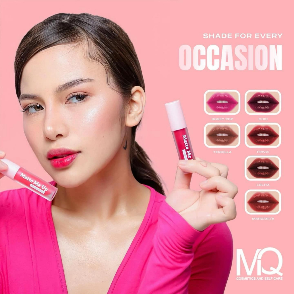 MQ Cosmetics Matte Me Up Tints | Matte Tints HD Lip Stain | Shopee ...