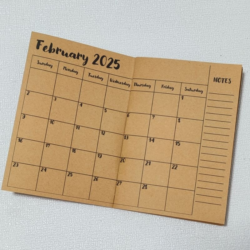 MINI PLANNER POCKET PLANNER 2025 customized | CALENDAR | GIVEAWAY ...