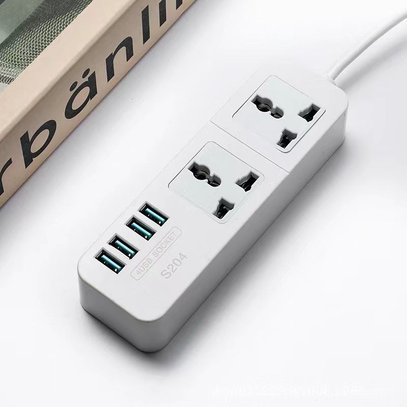 extension cord with usb port High-power multi-switch USB power strip ...