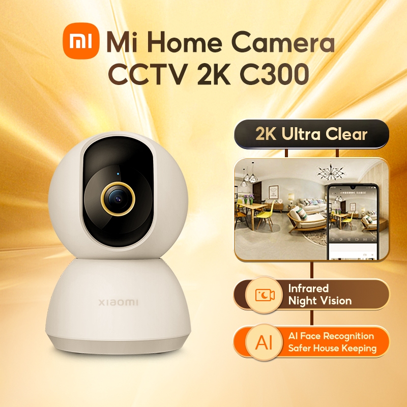Xiaomi 2K Home Security Camera C300 360° Global Version Mi CCTV Smart ...