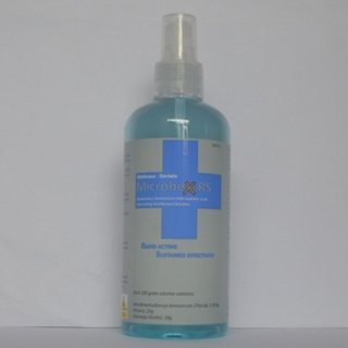 Microbex RS Rapid Disinfectant Solution Spray Dental Market Supply Fast ...