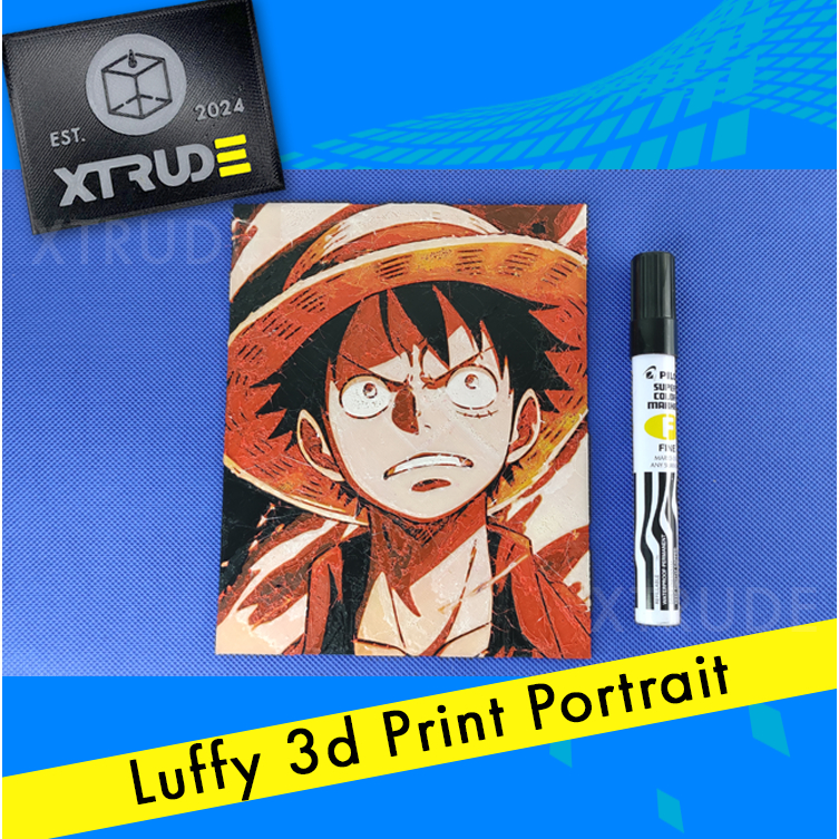 Luffy 3d-Print Portrait | Shopee Philippines