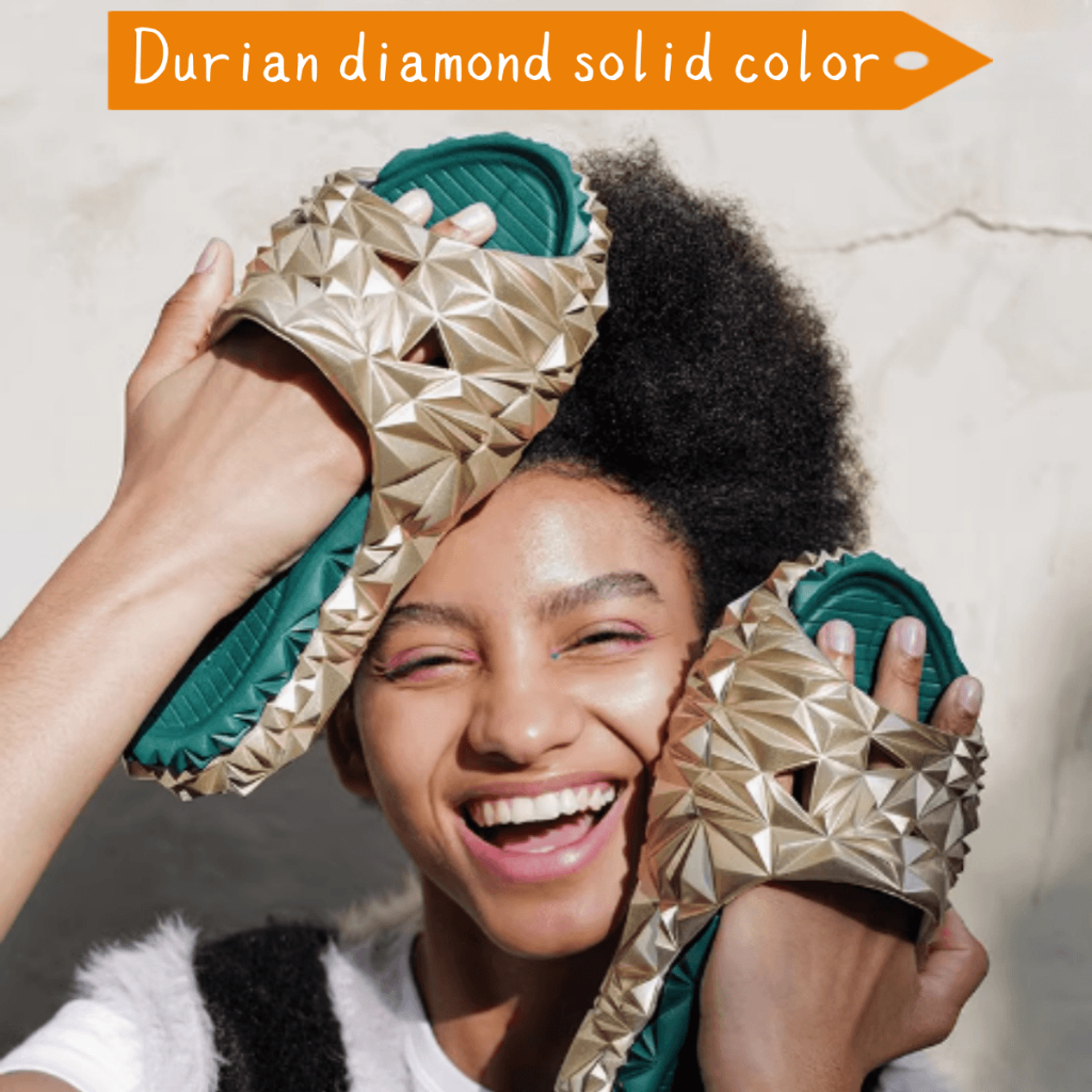 SHUTAI Iceman Oz Durian slippers with thick soles for both men and ...