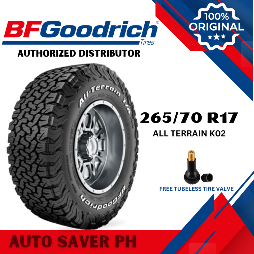 265/70 R17 BF Goodrich ALL TERRAIN T/A KO2 - SUV, PICK-UP, OFFROAD TIRE ...