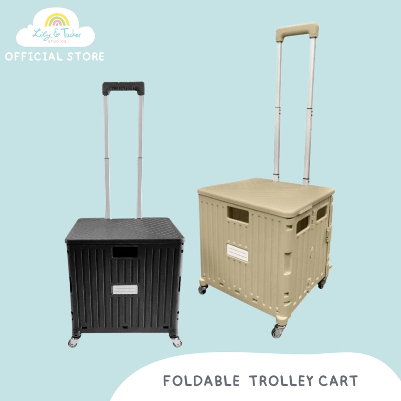 Lily and Tucker Foldable Trolley Cart | Shopee Philippines