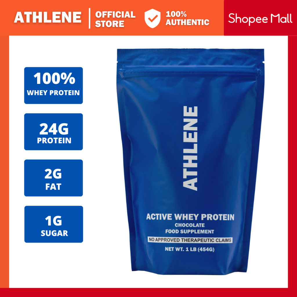 ACTIVE Whey Protein 1lb 100% Whey Protein Powder | Shopee Philippines