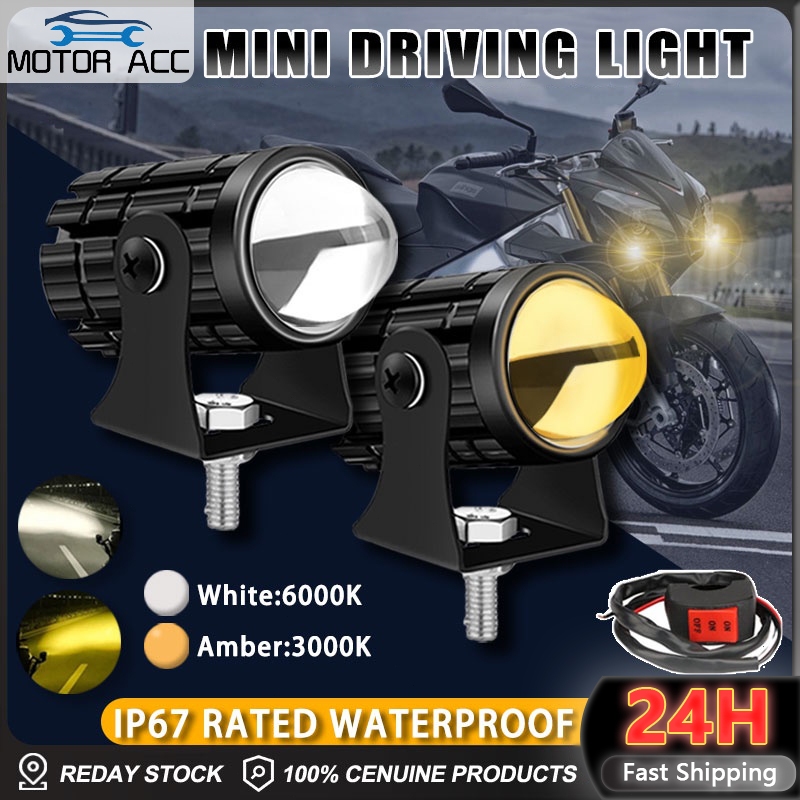 【Recommended by Creator】Mini Driving Light Motorcycle Headlight LED ...
