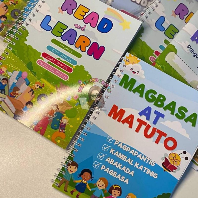 Magbasa at Matuto A5 Size Notebook Type (Abakada, Pampapantig, atbp ...
