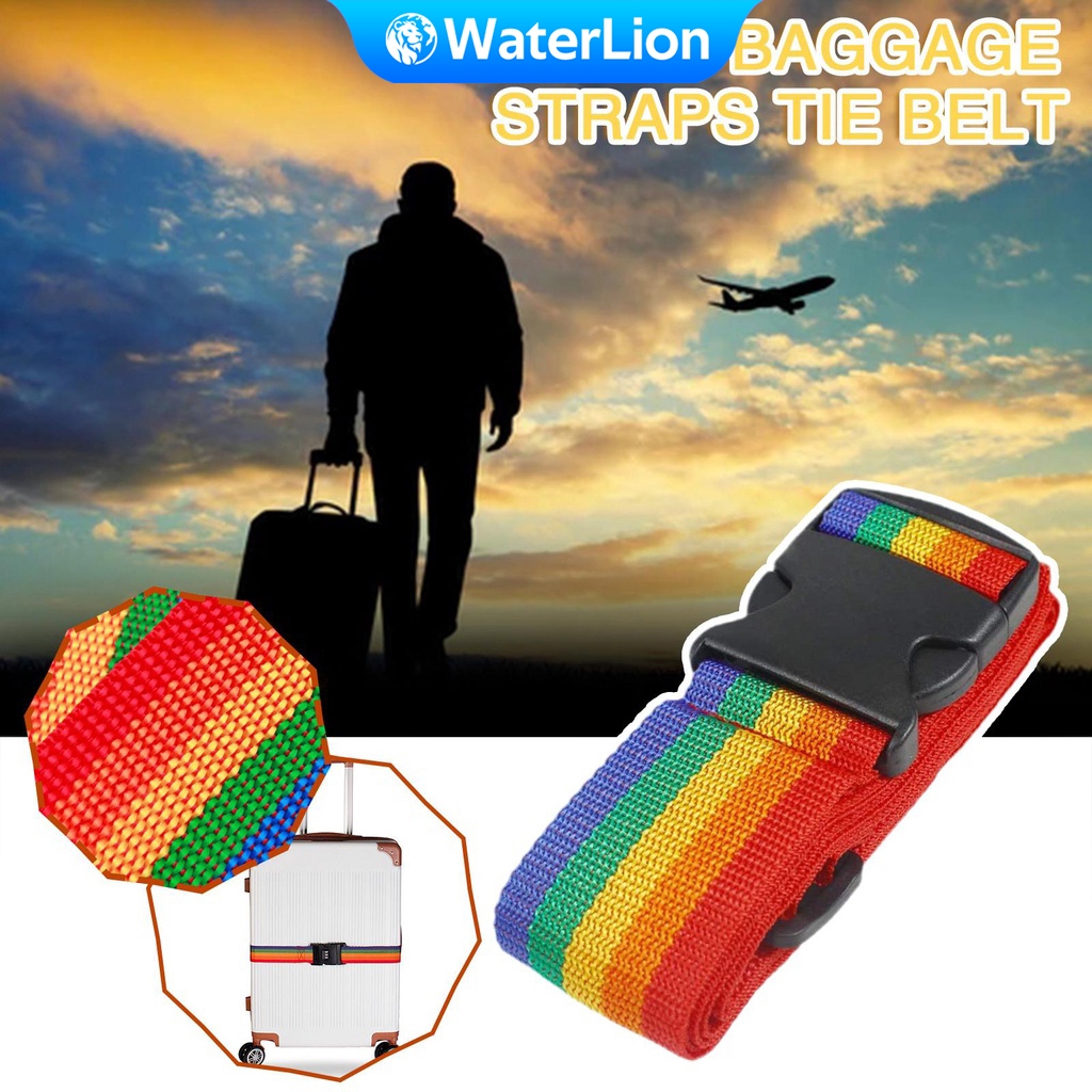 COD Wrap around the lu Luggage Strap Packing Belt Binding Belt Outbound ...