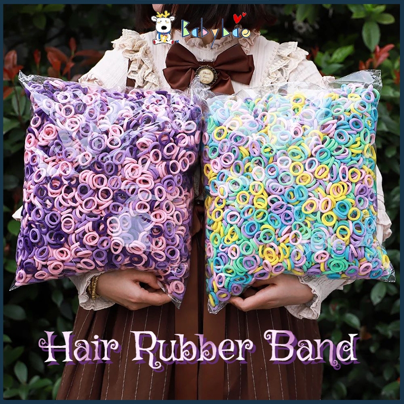 100pcs Hair Ties for Kids Pamuyod for Kids Girl Hair Accessories Pony ...