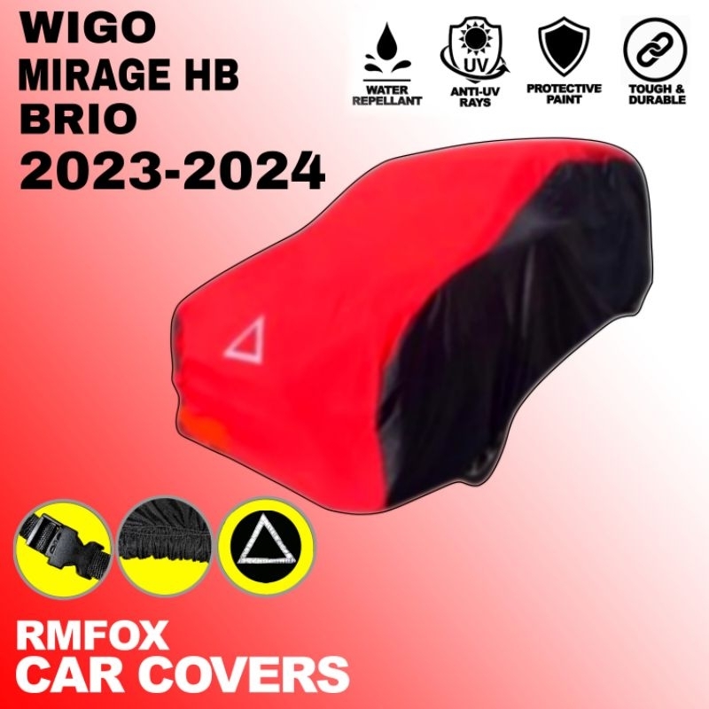 Cover for Wigo, Brio, Mirage hatchback (2023/2024) | Shopee Philippines