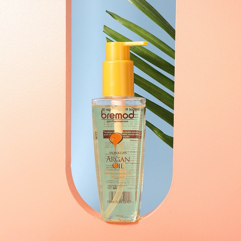 Bremod Hair Serum for Dry Frizzy Hair with Vitamin E and Argan Oil ...