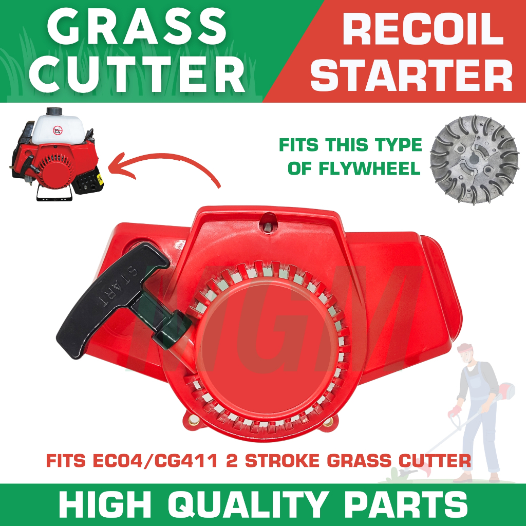 CG411 / EC04 Recoil Starter Assembly Fujihama 2 Stroke Grass Cutter Brush Cutter Spare Parts ...