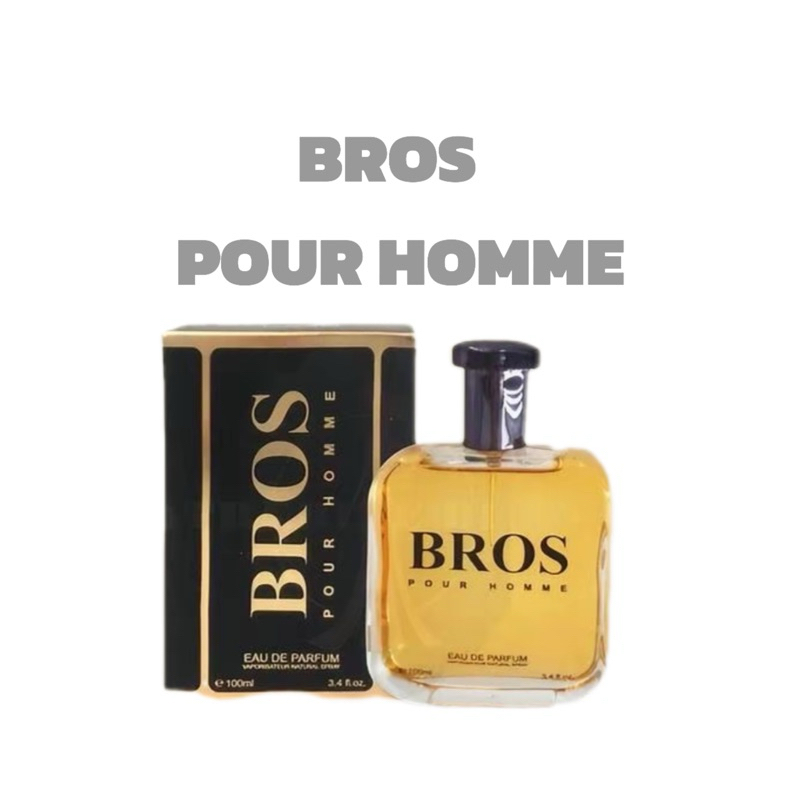 BROS 100ML MEN PERFUME | Shopee Philippines