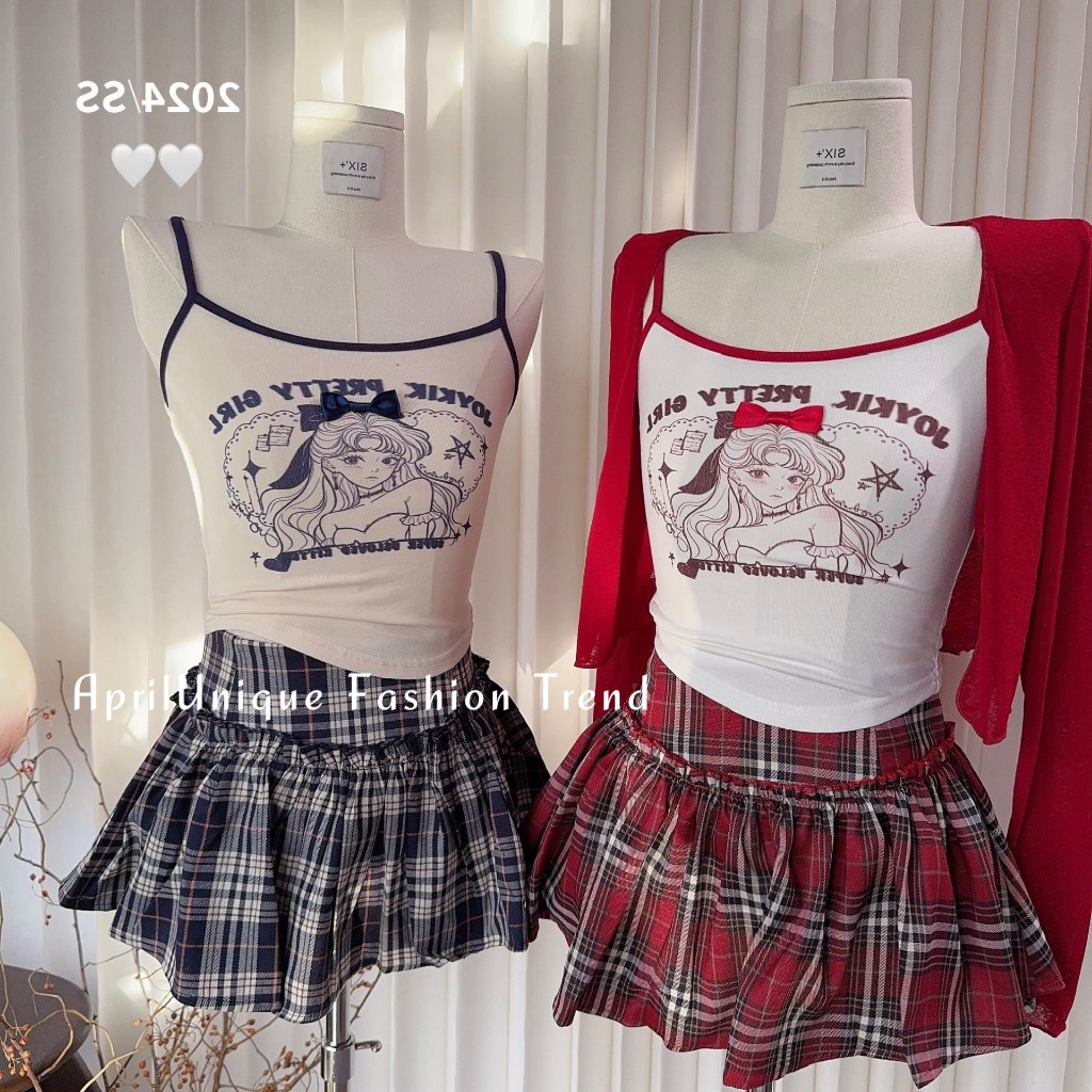 Korean Version Sweet Hot Ladies Sling Back Sleeveless With Padded Sando ...