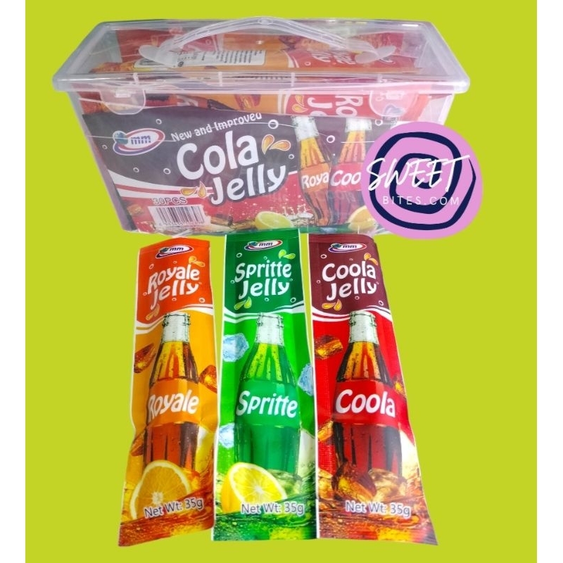 NEW IMPROVED COLA JELLY PACK 30 PCS | Shopee Philippines