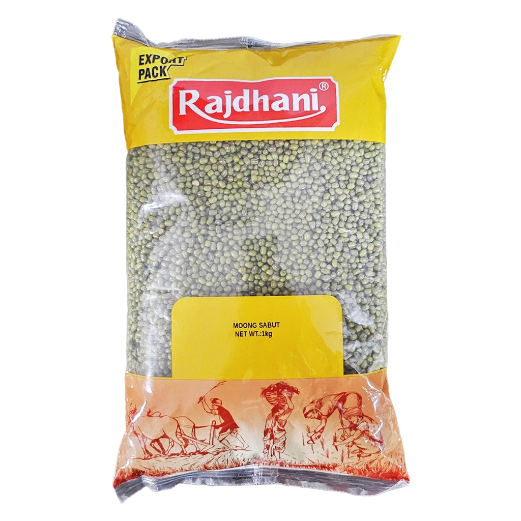 Rajdhani Moong Dal Sabut - Whole Green Mongo Lentils From India(1kg ...