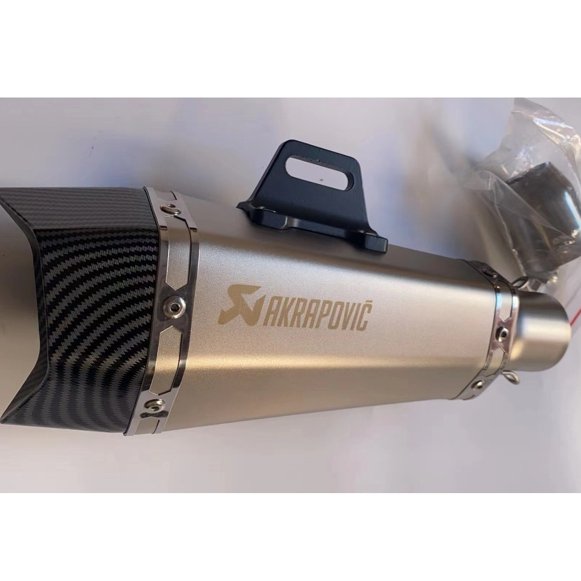 Spot 51mm Akrapovic Motor parts and accessories Slant Exhaust Pipe ...
