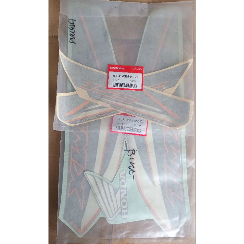 Honda parts Sticker original | Shopee Philippines