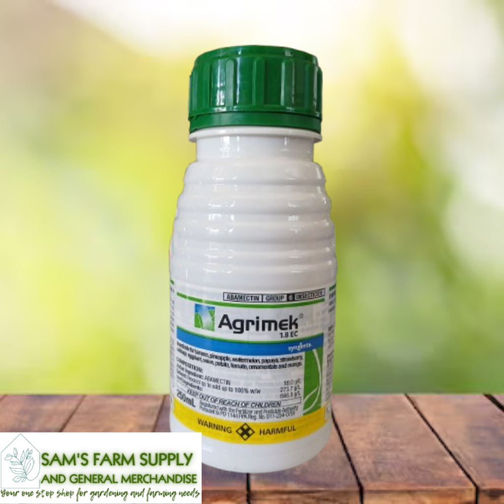 Agrimek 1.8 EC (Abamectin) Insecticide 250ml by Syngenta | Shopee ...