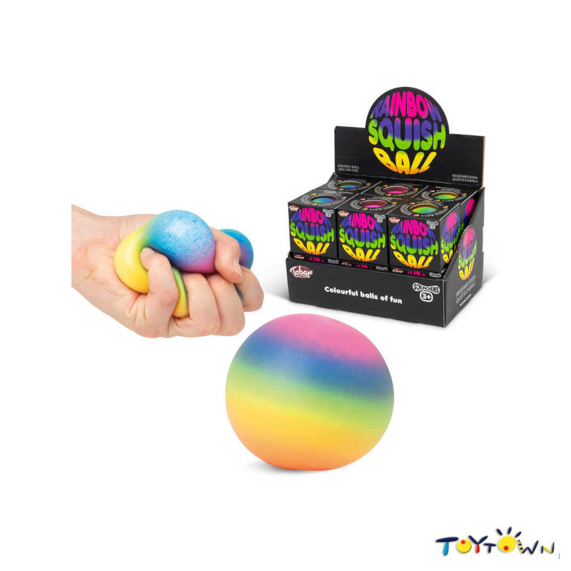 Tobar Rainbow Squish Ball | Shopee Philippines
