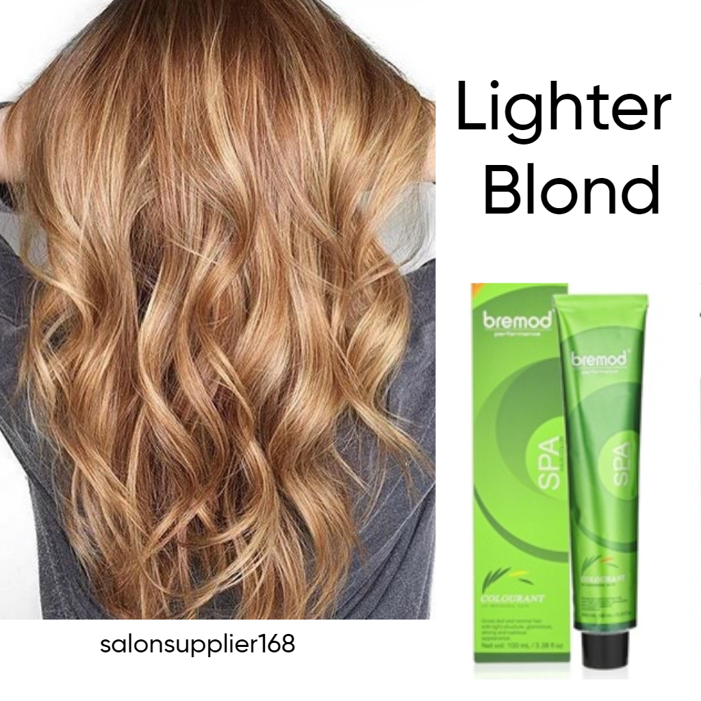 Bremod Hair Color 9.0 LIGHTER BLOND 100ML With Oxidizer small-1Set ...