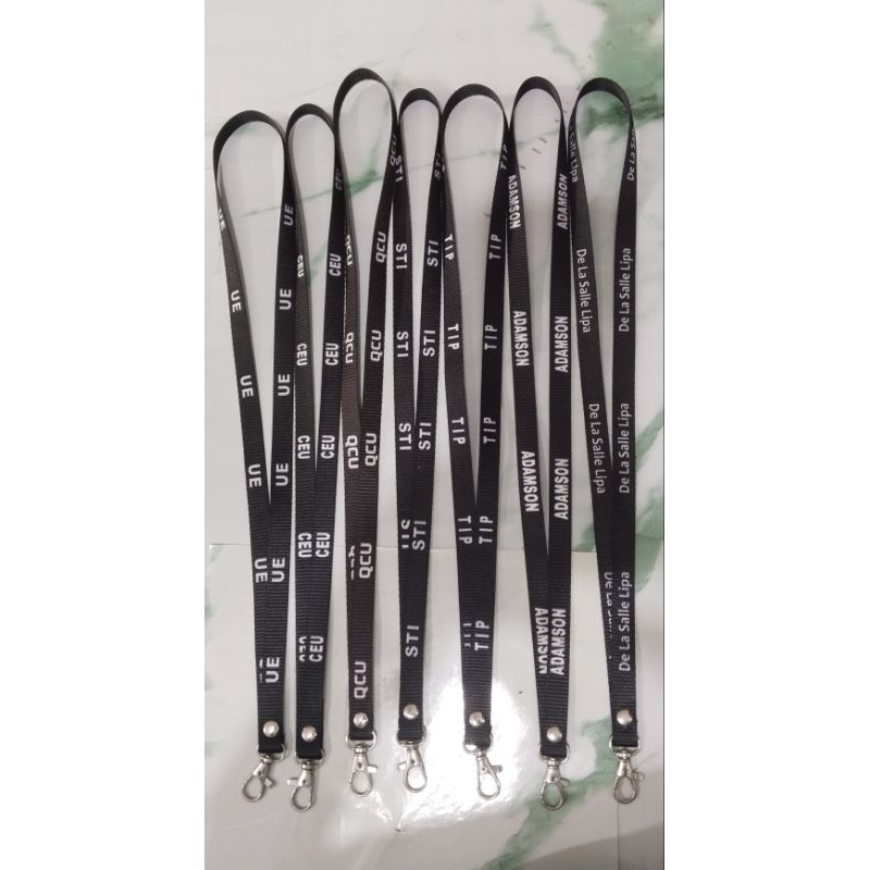UNIVERSITY MINIMALIST LANYARDS ID LACE ID SLING WITH SPECIAL HOOK ...