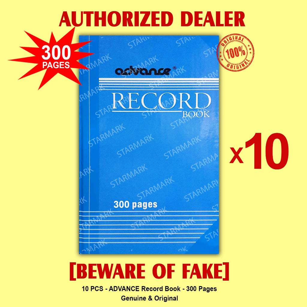 Advance Record Book Books 300 pages Log Book Books Logbook Logbooks ...