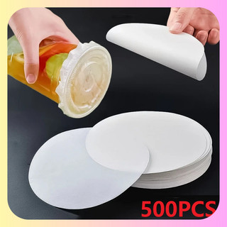 500PCS Spill Proof Leak Proof Paper Coffee Milk Tea Leak Proof Film ...