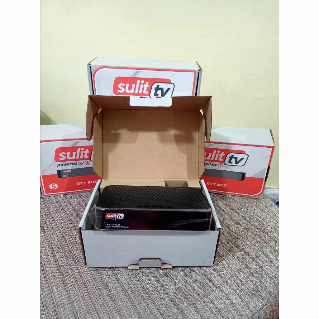 SULIT TV, Powered by TV5, Digital TV Receiver Box with Remote and HDMI ...