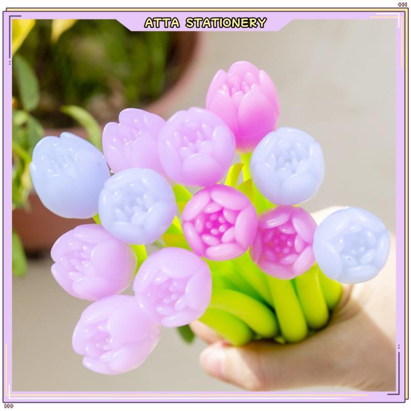 Tulip Sunlight Color Changing Silicone Gel Pen School Stationery ...