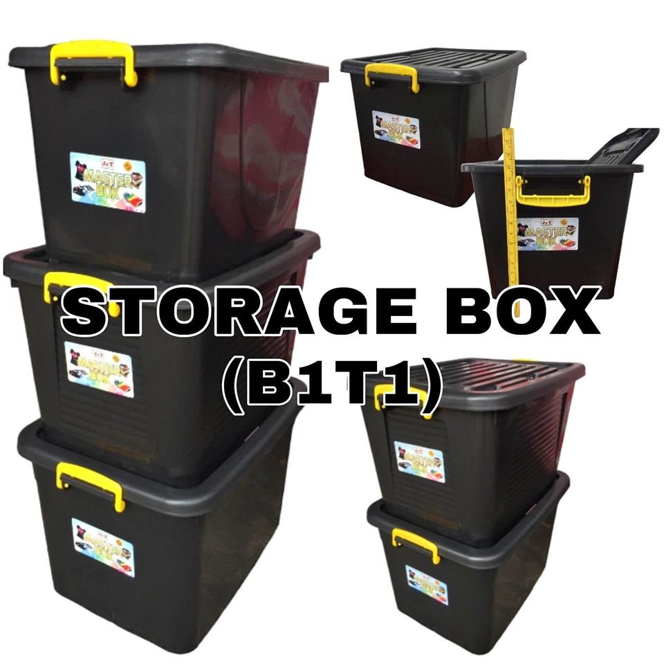 (BUY 1 TAKE 1) 160L STORAGE BOX WITH WHEEL J&T MASTER STORAGE BOX(MAX ...
