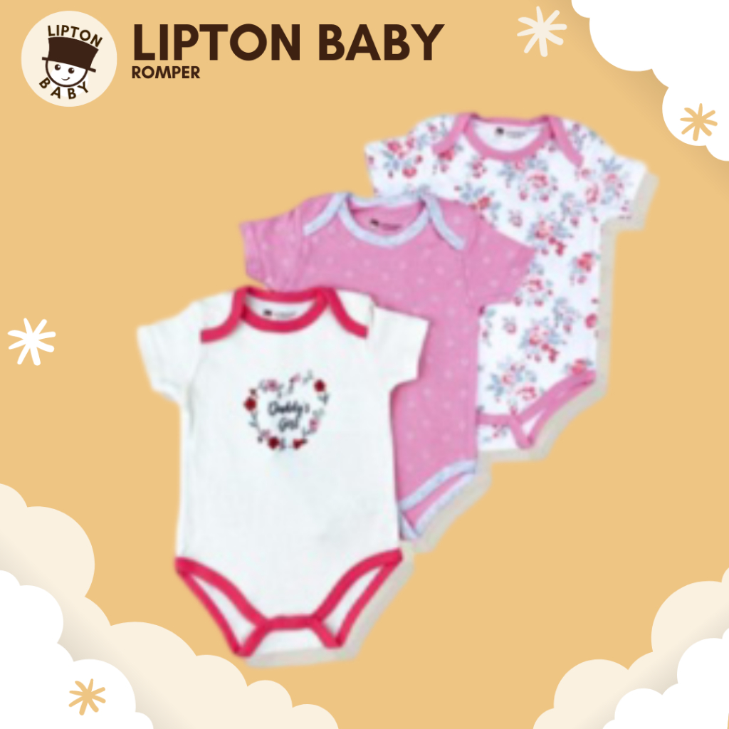 Lipton Baby Romper: Daddy’s Girl Design | Shopee Philippines