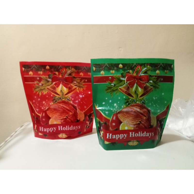 50pcs/100pcs Plastic HAM BAG- Red & Green (500g/1000g) | Shopee Philippines