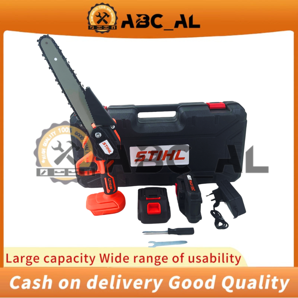 8 Inch Brushless Mini Chain Saw Cordled Handheld Pruning Saw Portable ...