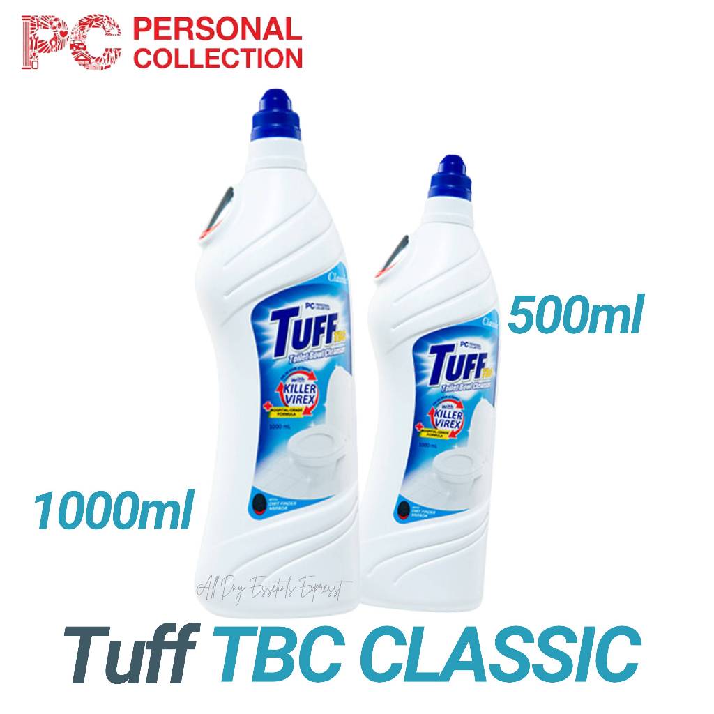 Personal Collection TUFF CLASSIC Toilet Bowl Cleaner 1000ml & 500ml ...