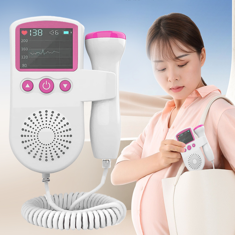 Baby Heart Monitor With Gel Fetal Doppler Clear Sound Medical LCD ...