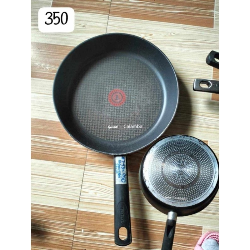 Used nonstick tefal frying pan | Shopee Philippines