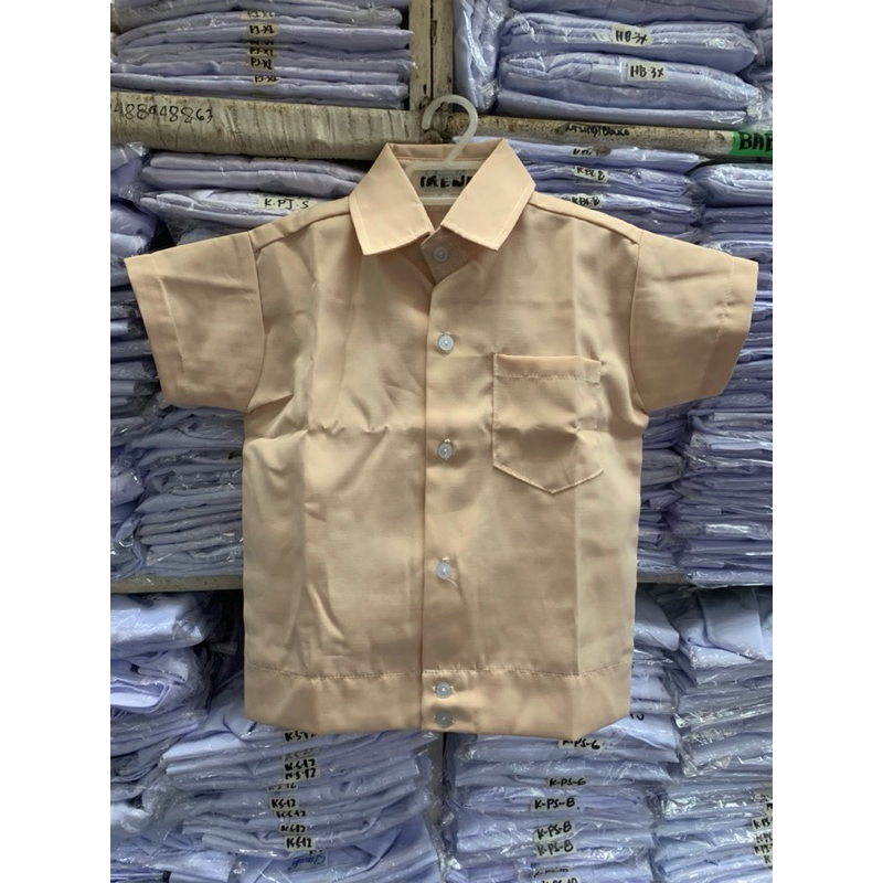 SCHOOL UNIFORM LIGHT MOCHA POLO JACKET CLOTHMAN | Shopee Philippines