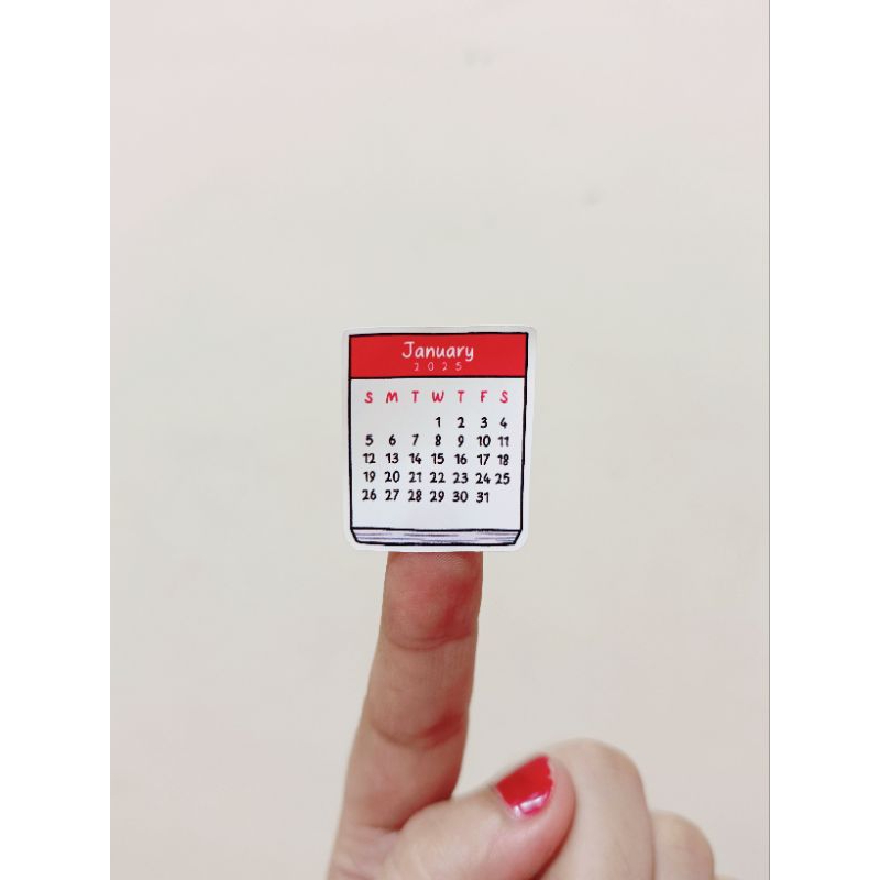 Planner Stickers CALENDAR 2025 Sticker | Shopee Philippines