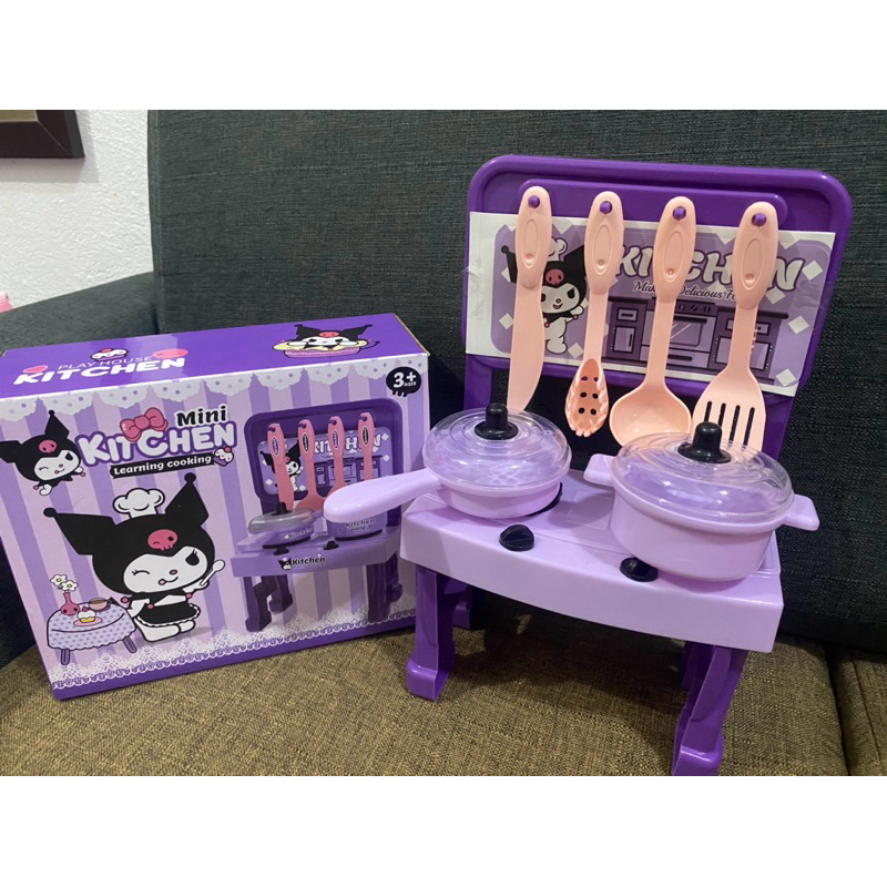 Kuromi Kitchen Complete Set Kuromi Toys | Shopee Philippines