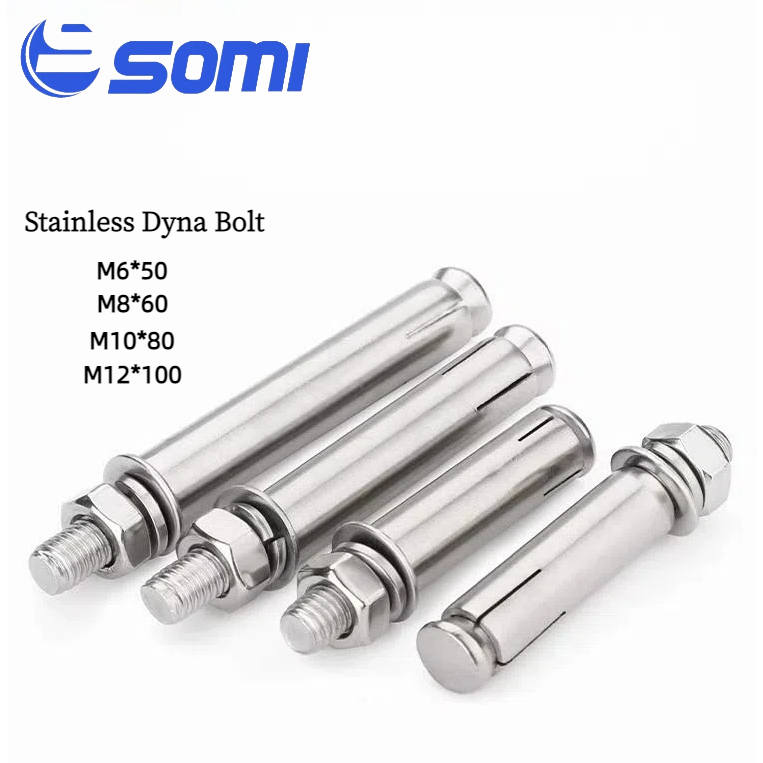 Stainless Dyna Bolt Stainless Expansion Bolt Dya Bolt Sleeve Anchor M6 ...