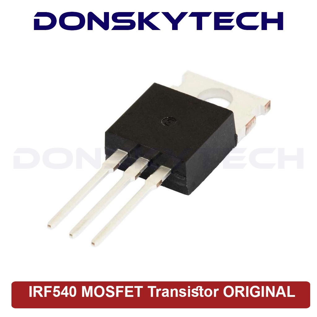 TRANSISTOR IRF540 ORIGINAL N-Channel MOSFET TO-220 Package | Shopee Philippines