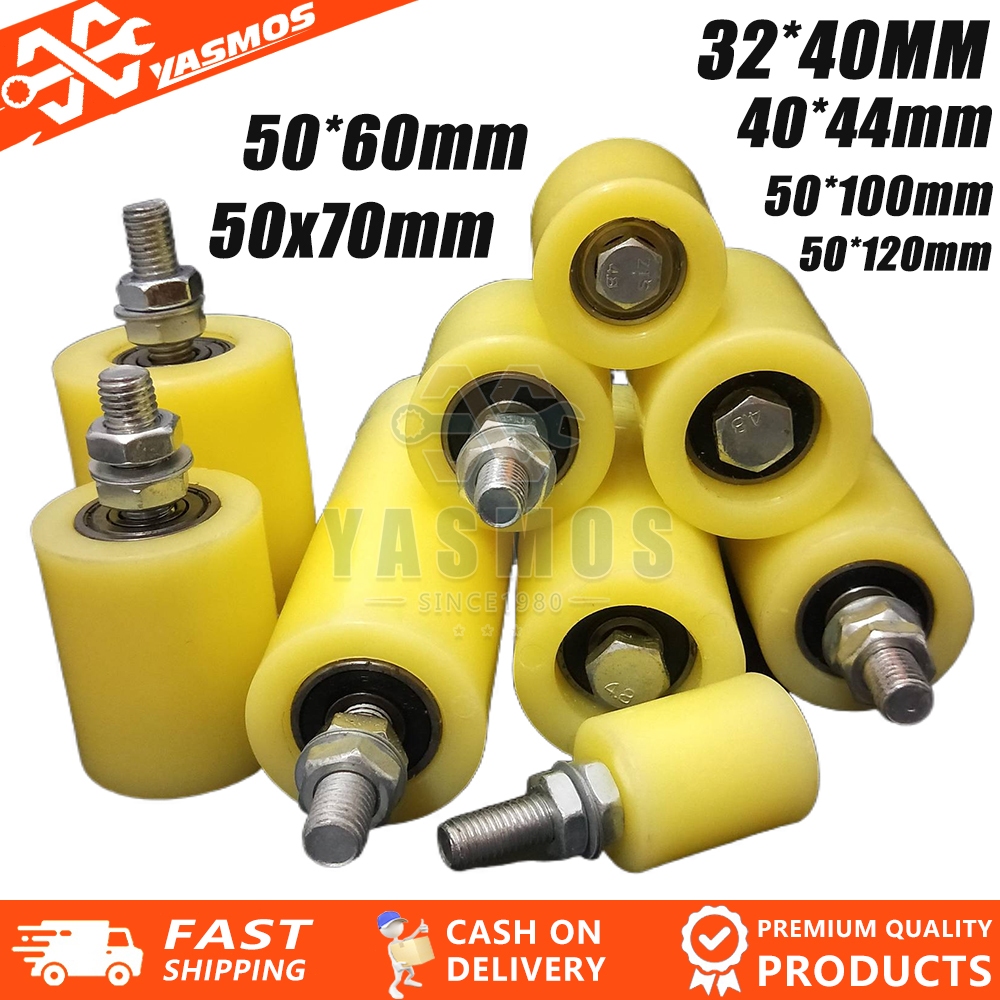 Nylon roller sliding door bearing guide wheel clip door gate roller 1pc ...